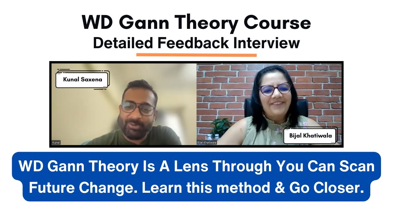 WD Gann Theory Course Feedback Interview. Know How Gann Theory Works in ...