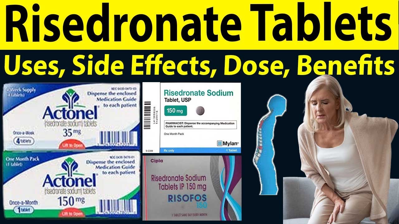 Risedronate sodium 150 mg, 35 mg, Uses in hindi - Actonel 35 mg for ...
