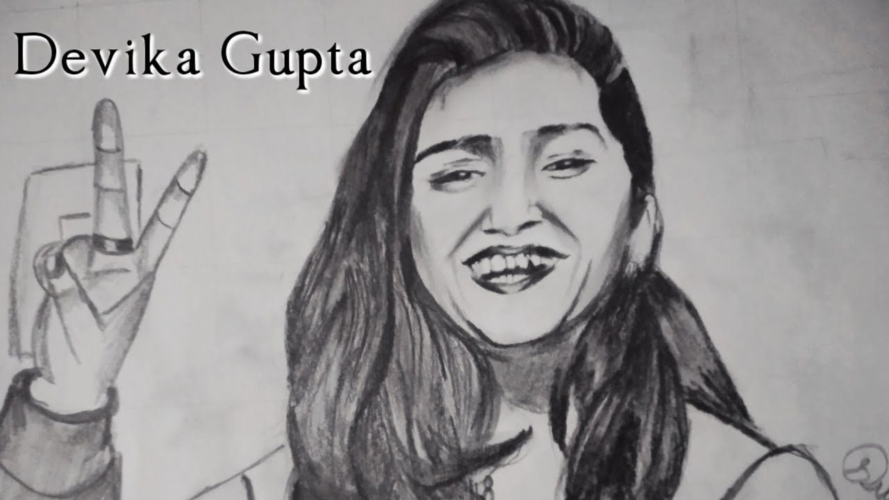 😲 I tried to draw devika gupta | Devika gupta sketch | by sumat ...