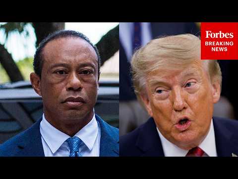 JUST IN: Trump Reacts To Tiger Woods Taking DUI Plea Deal In Florida