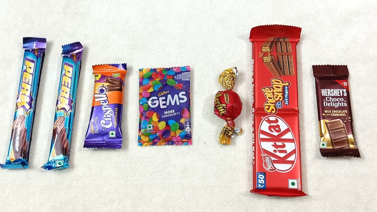 New lot's of candies | cadbury perk vs cadbury crispello vs merlin vs ...