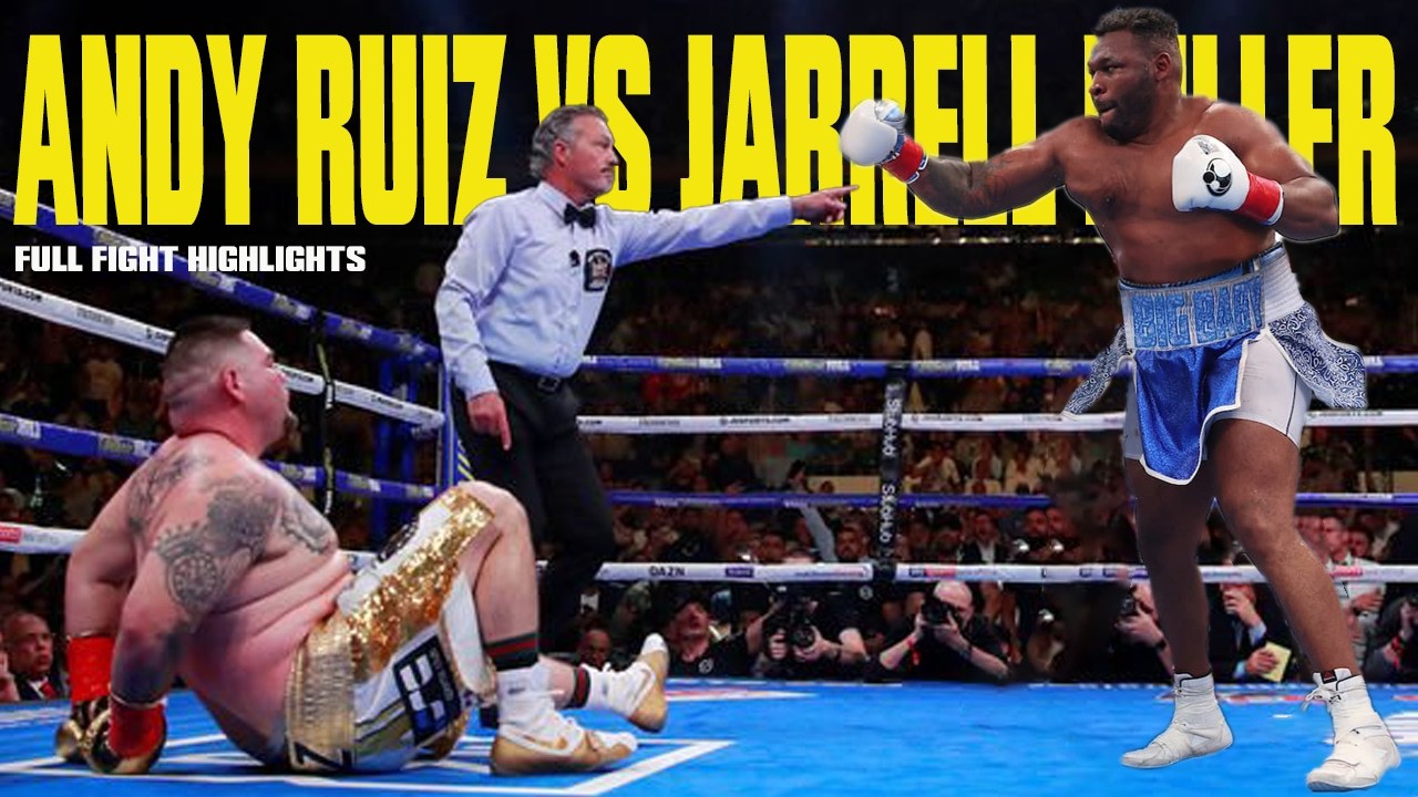 Andy Ruiz vs Jarrell Miller |🥊Best Punches | Full FIGHT HIGHLIGHTS ...
