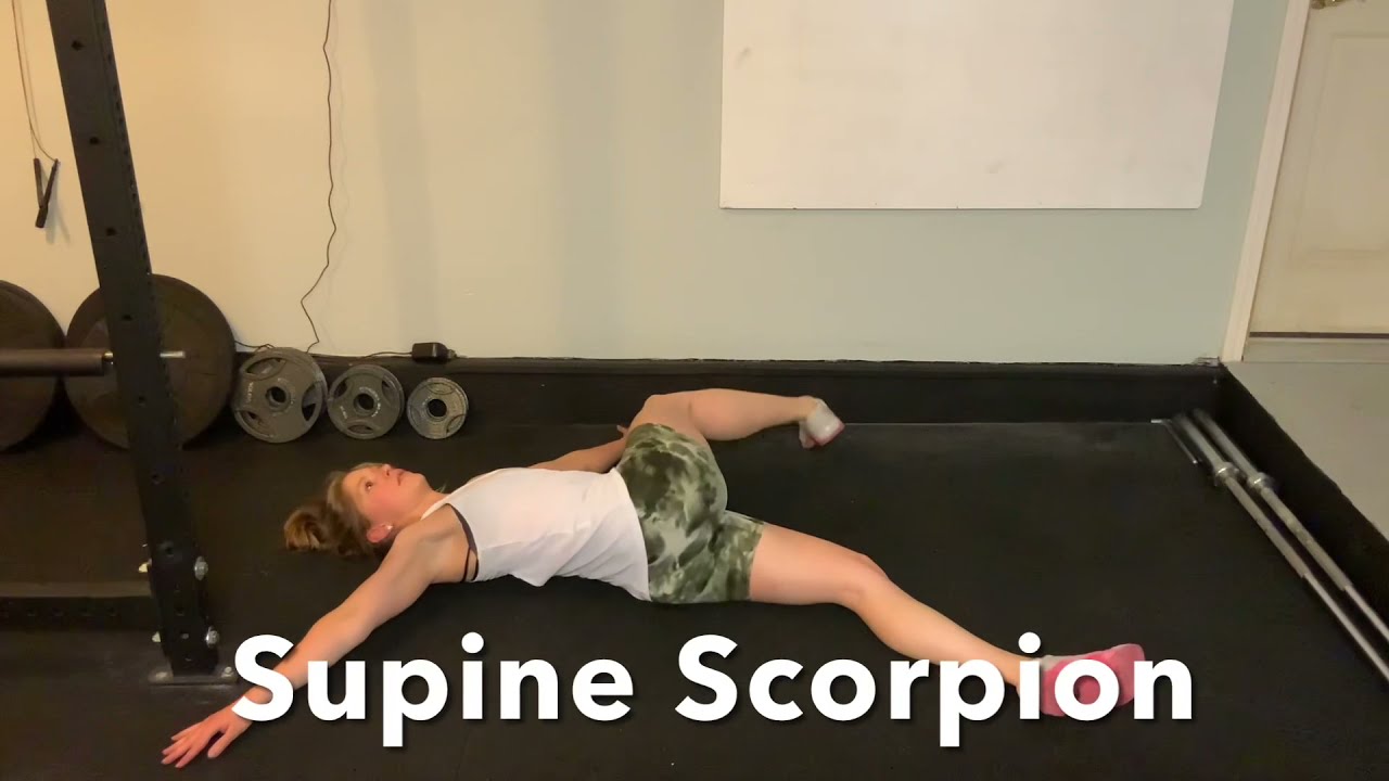 Supine Scorpion - YouTube