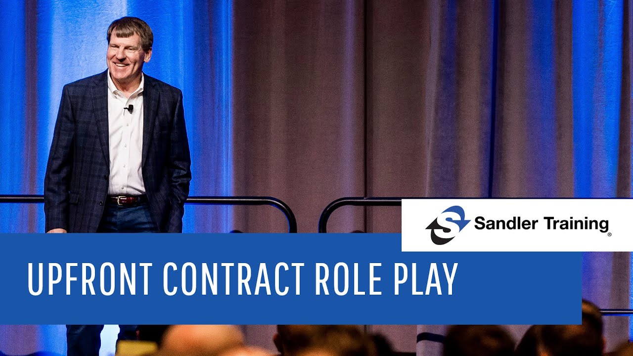 Bill McCrary - Up Front Contract Role Play - YouTube