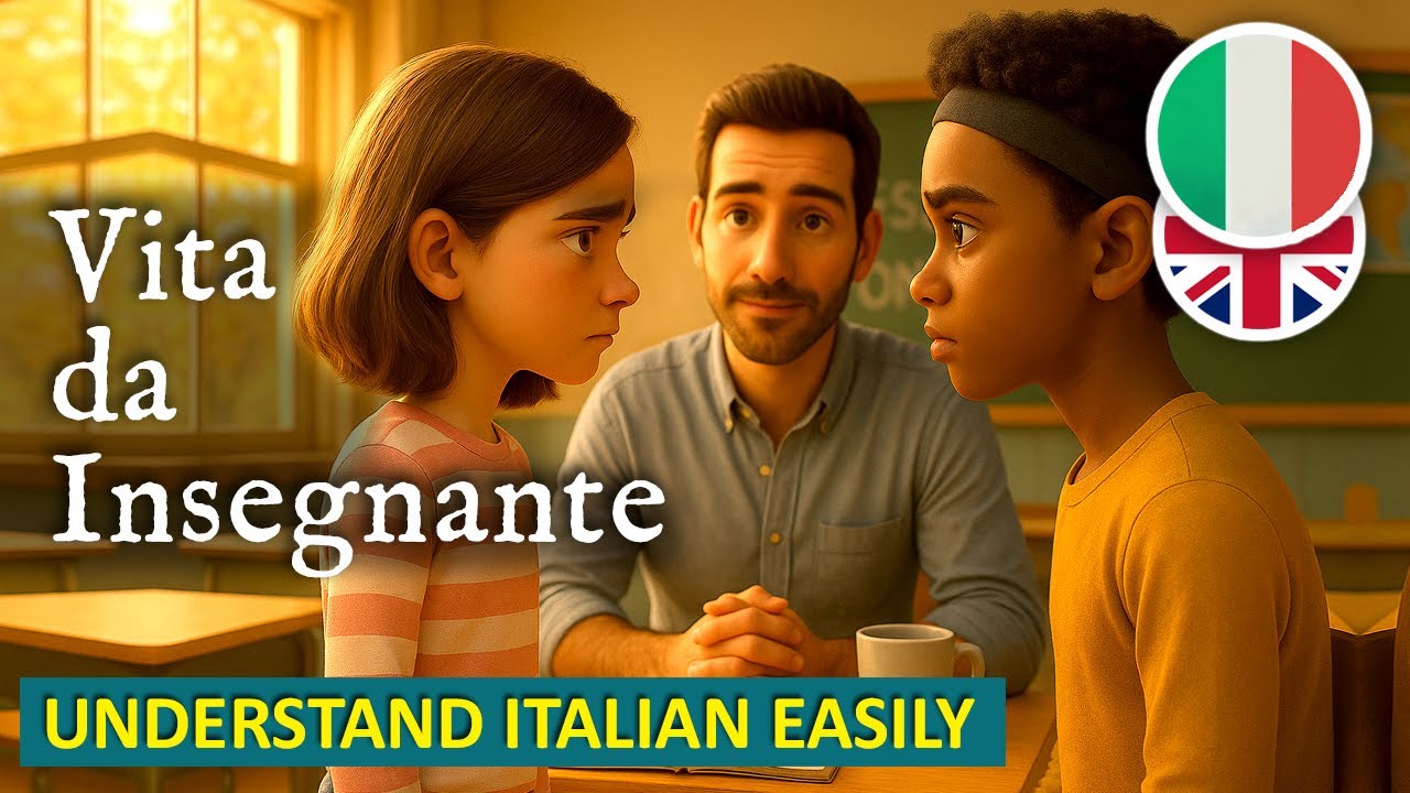 LEARN ITALIAN with a Real Life Teacher's Story for Beginners - YouTube