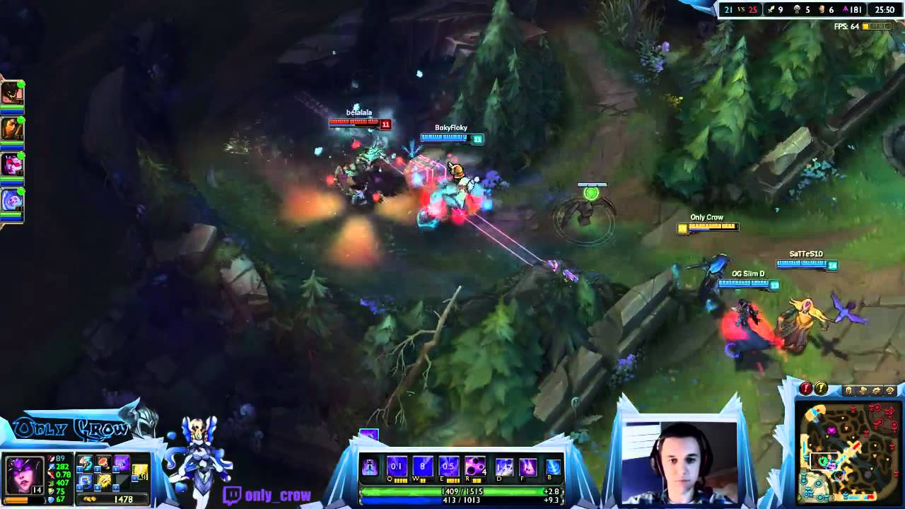 5 man syndra QE combo stun - YouTube