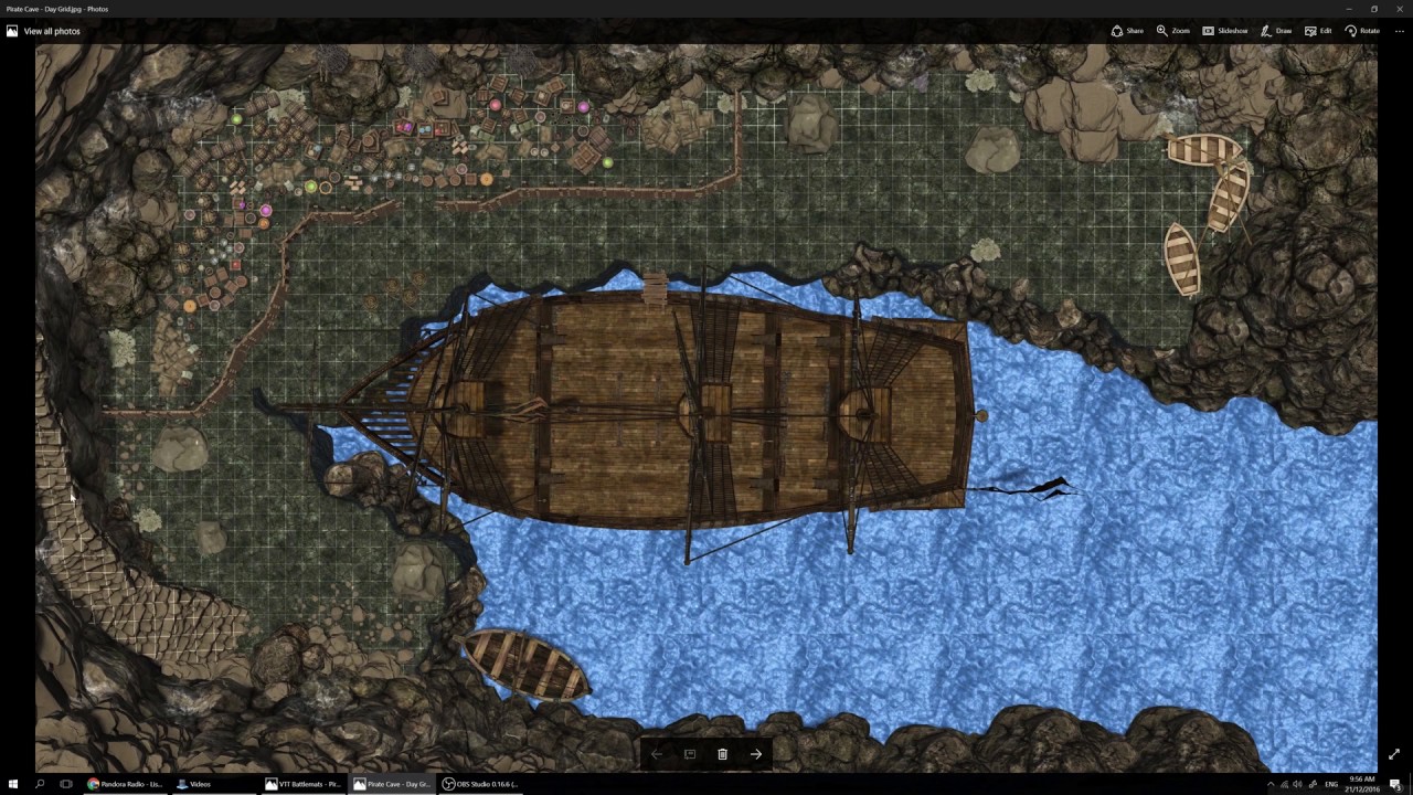 Pirate Cave Map - YouTube