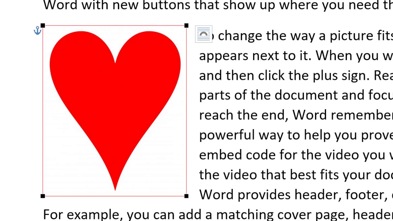 Positioning and Wrapping Text Around Graphics - YouTube