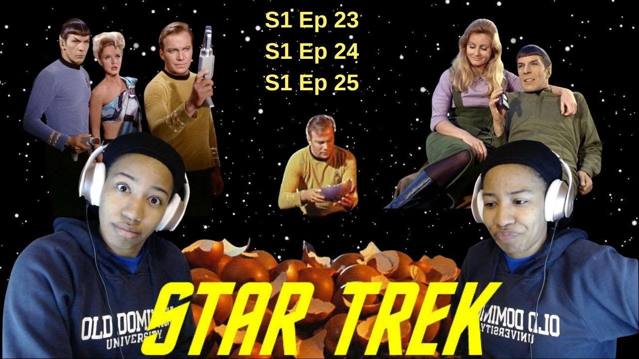 First Time Watching Star Trek TOS Season 1: Episodes 1x23, 1x24, & 1x25 ...