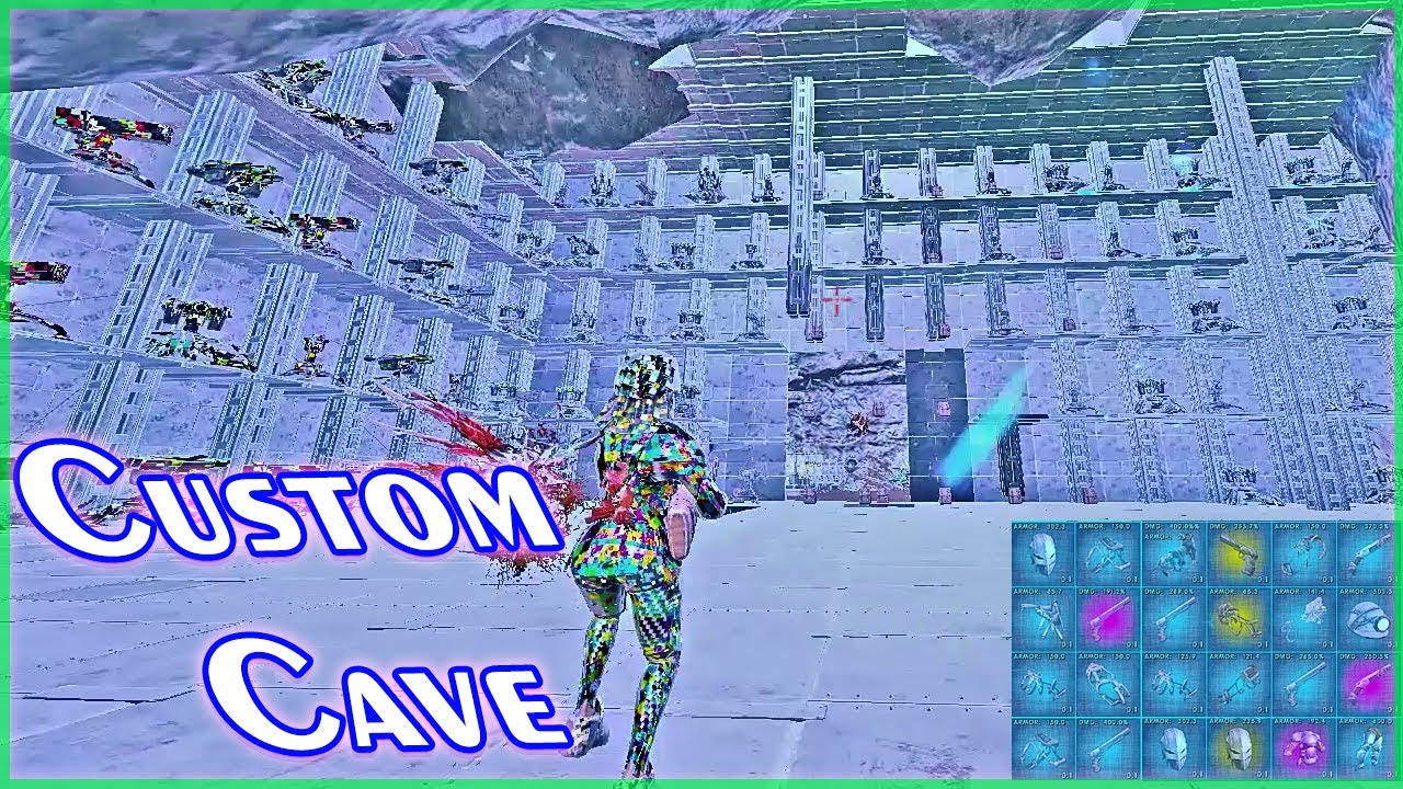 Ep.28 Sub:) Wiping Custom Cave Online | Ark PvP - YouTube