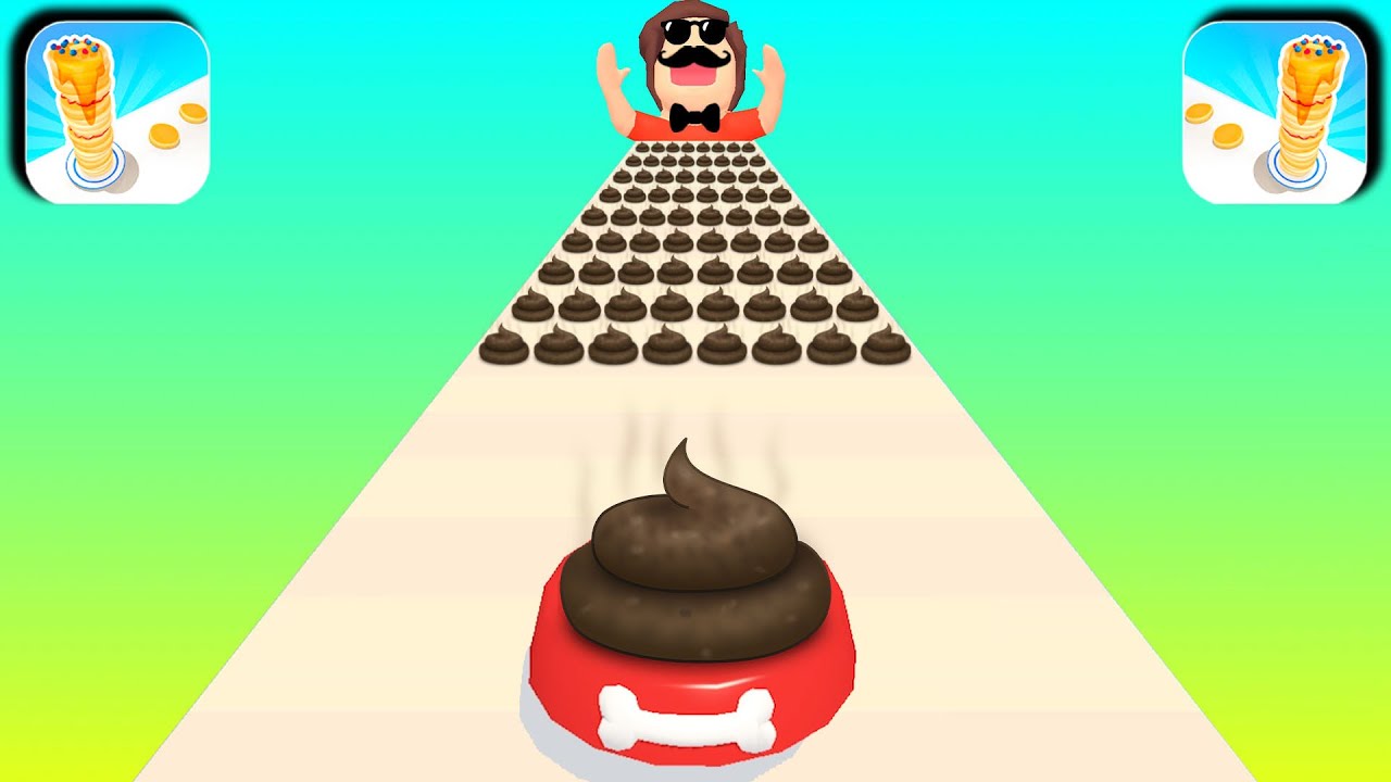 📌 Pancake Run Gameplay iOS,Android MAX LEVEL Video Pro Games Mobile ...