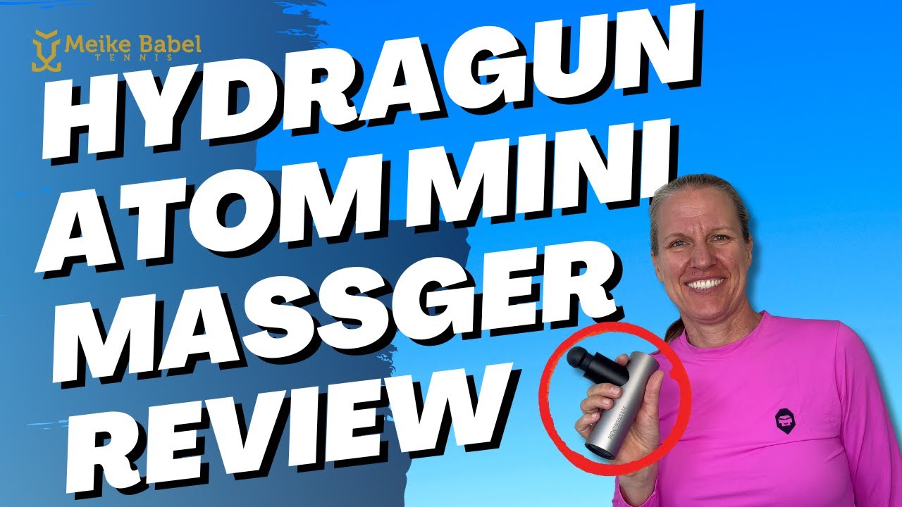 Tennis Players: Discover the ultimate recovery tool - The HYDRAGUN ATOM ...
