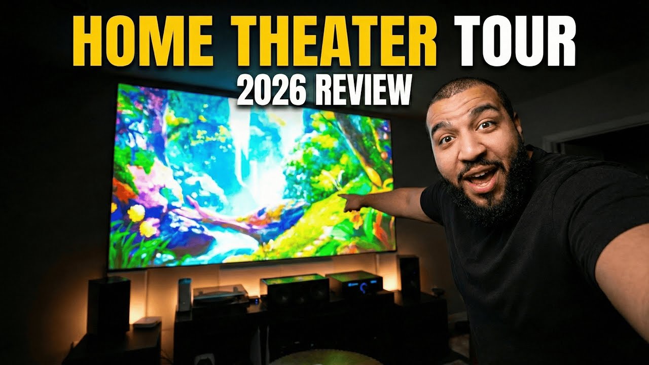 Home Theater Room Tour - SVS Evolution + Valerion Projector + Rythmik ...