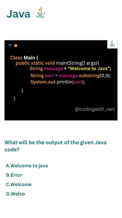 exploring the java substring #coding #reach #java #development # ...