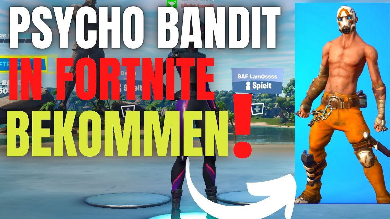 Psycho Bandit (Bundle) in Fortnite bekommen durch CODE ! 2022 Tutorial 😱| Item Shop | PotporriTV ...