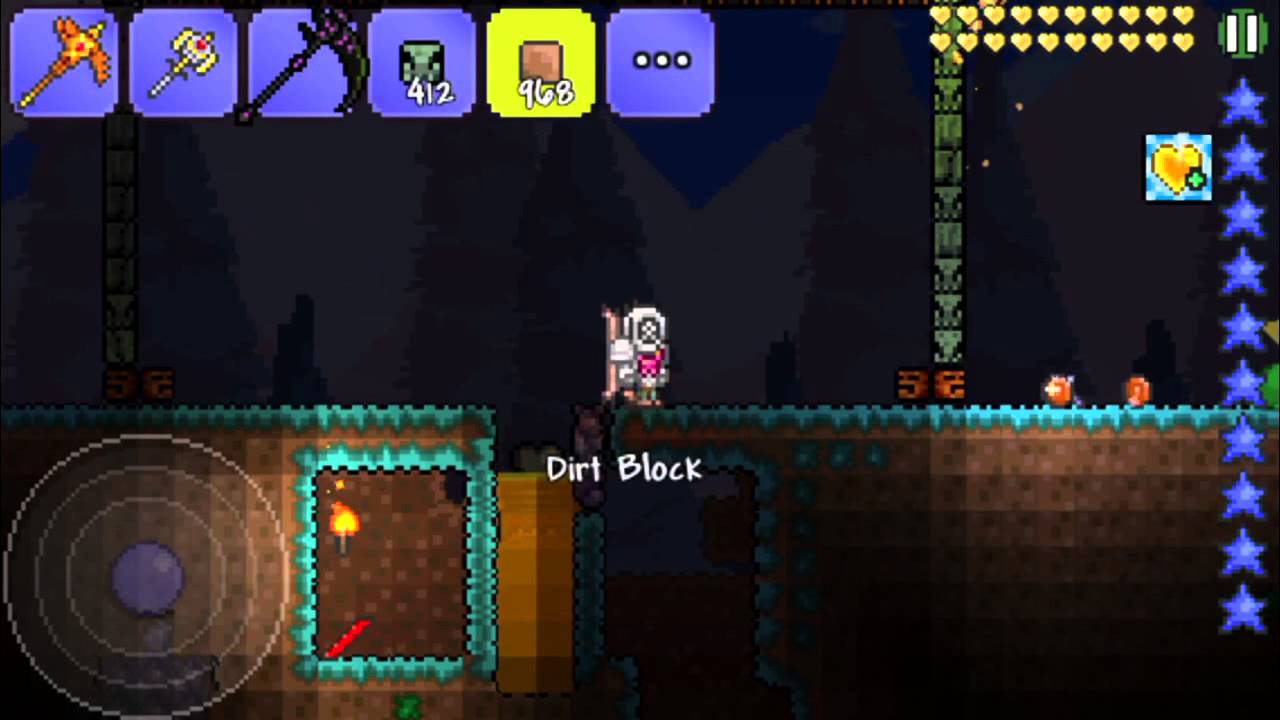 Let's Play Terraria iOS/Android - Building an Afk Pumpkin Moon Farm ...