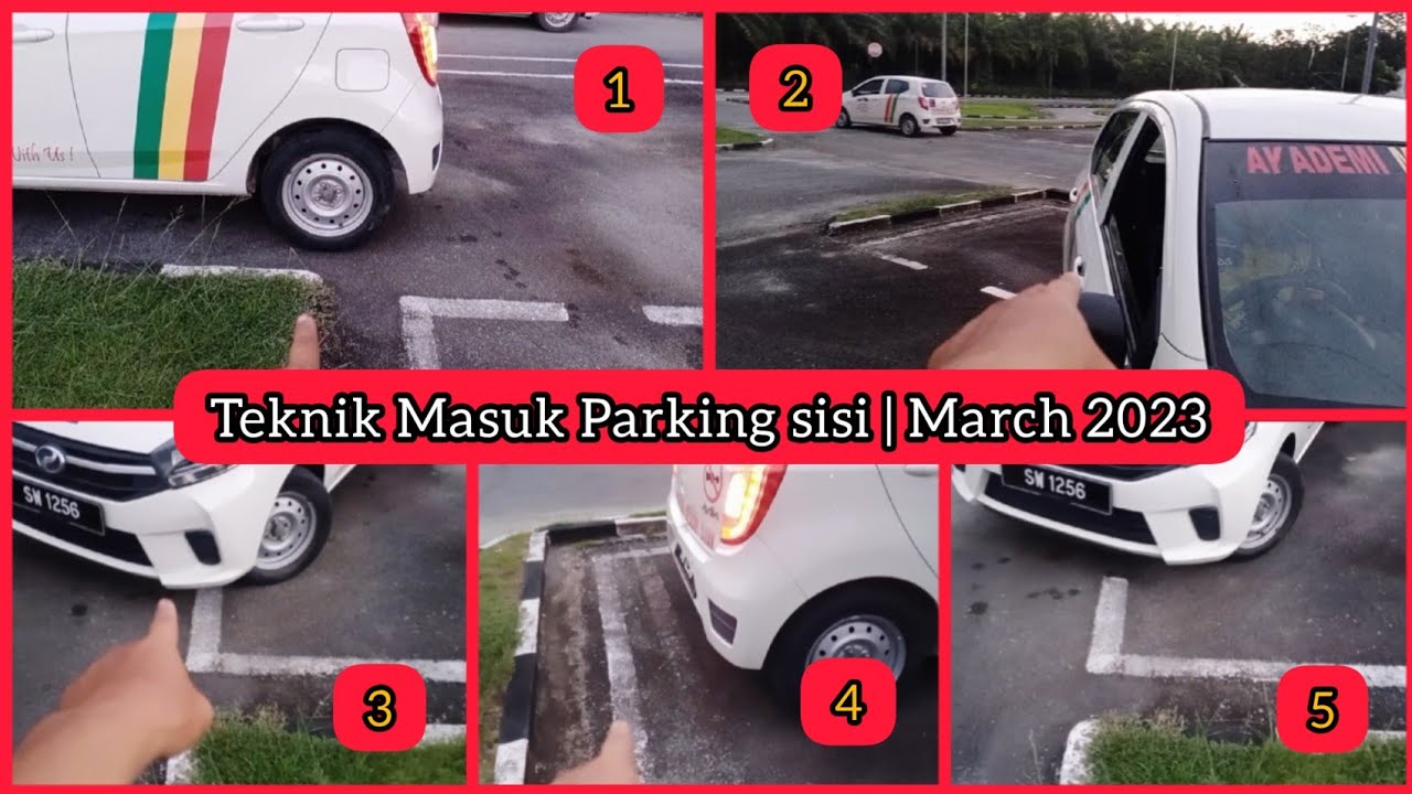 KPP02 | Suasana Latihan Markah Ujian QTI & JPJ Di Bahagian Parking Sisi ...