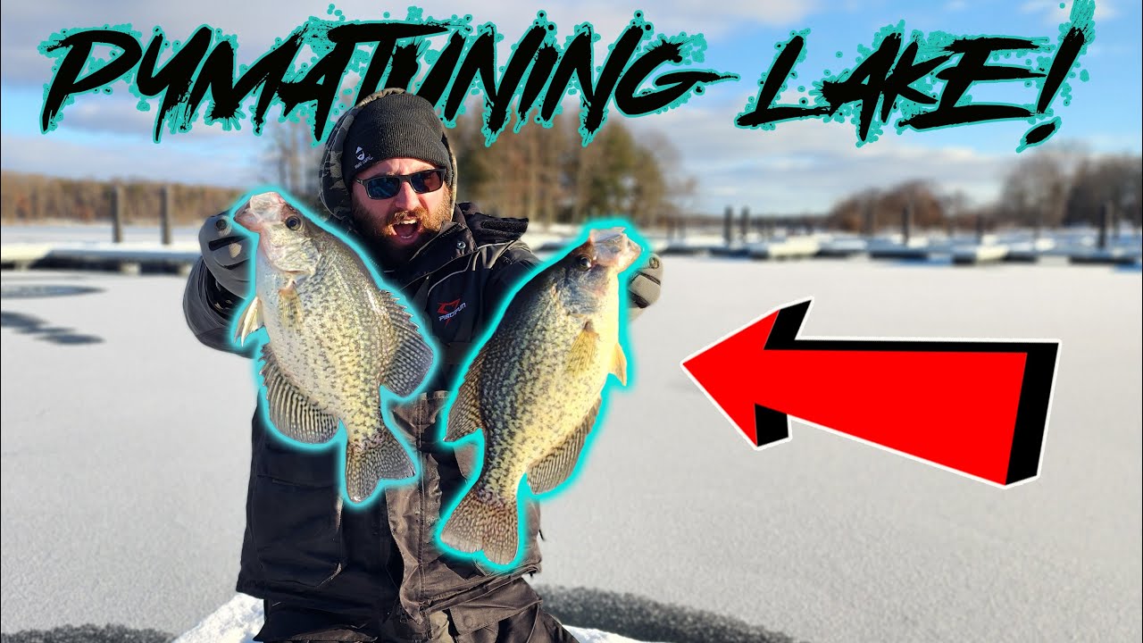 Dock Fishing for SLAB CRAPPIE at Pymatuning Lake! - YouTube