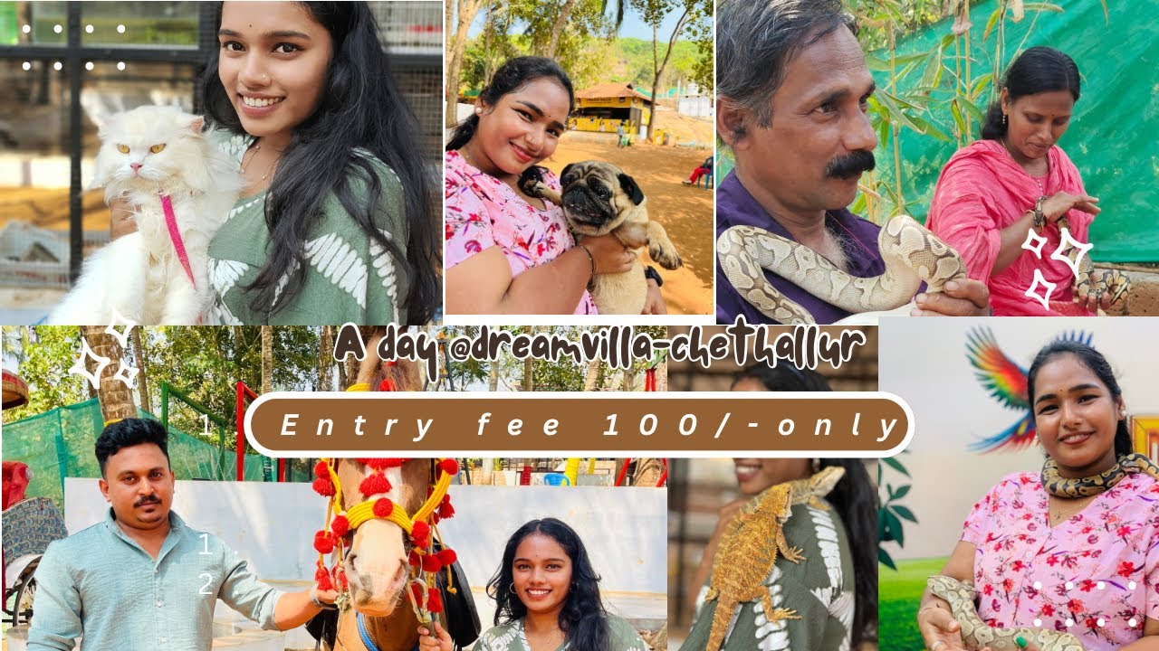 Must visit place in palakkad😍🦂🐴🦞|Dreamvilla|Chethallur|Palakkad|Travel ...