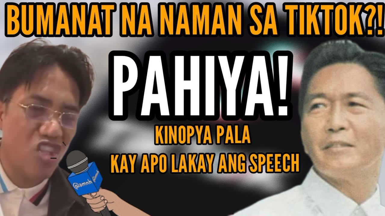 FRANCIS LEO MARCOS VS. APO LAKAY SPEECH #apolakay #marcos # ...