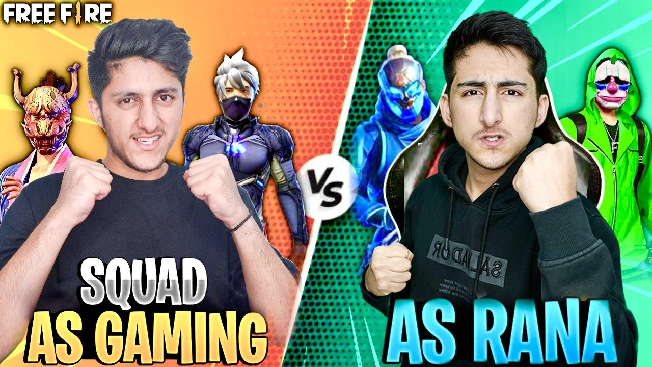 A_S Gaming Squad Vs As Rana Squad 4vs4 Clash Squad Match - Garena Free ...