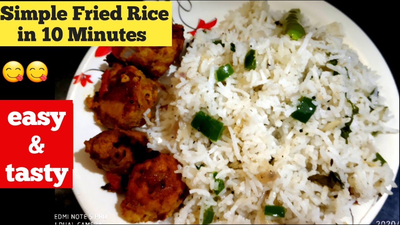 Simple Fried Rice Recipe Quick Fried Rice recipe Simple Fried Rice ...