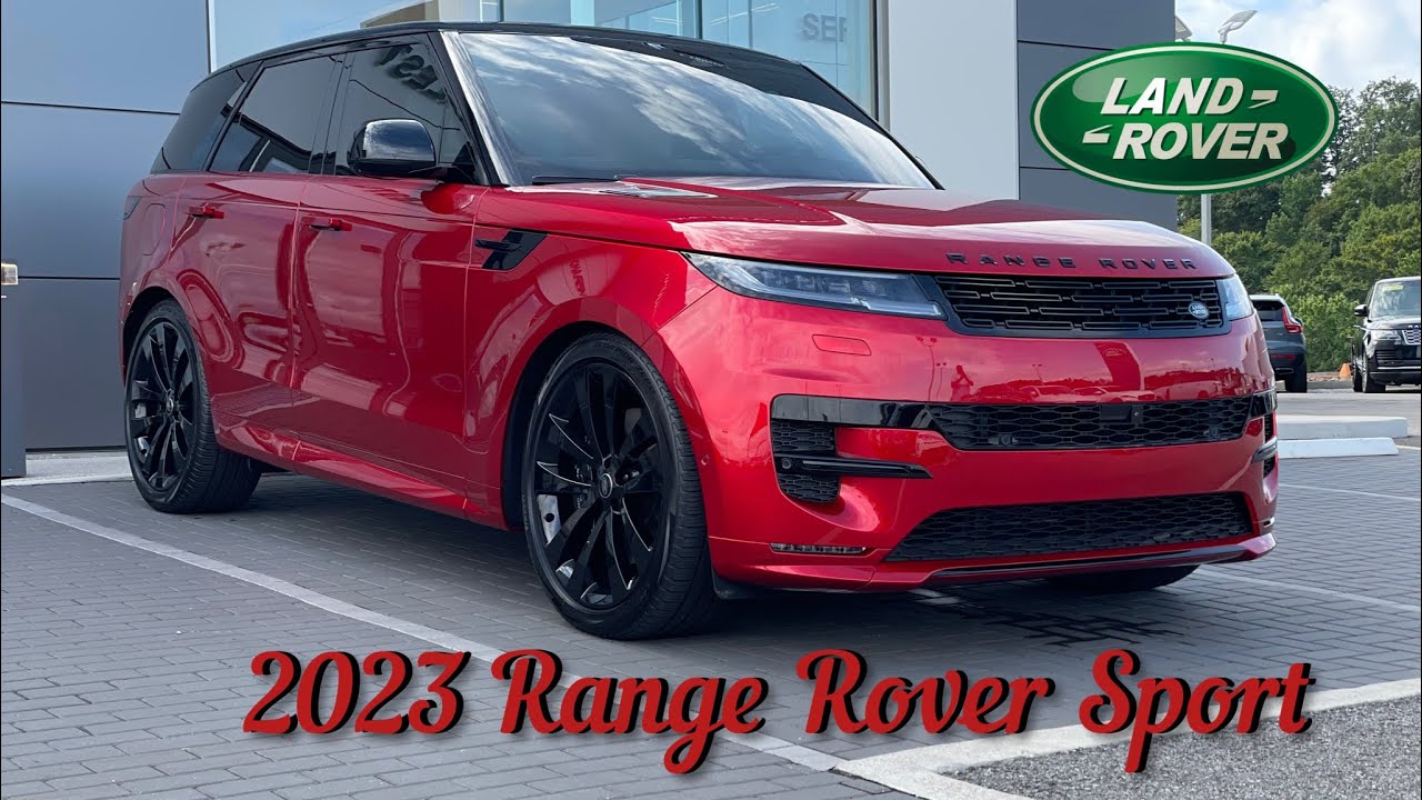 Unveiling the all NEW re-designed 2023 Range Rover Sport - YouTube
