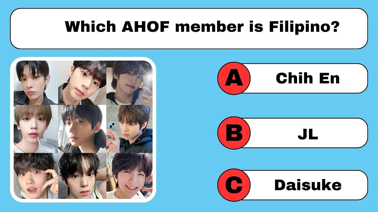 HOW WELL DO YOU KNOW AHOF ? | AHOF (아홉) QUIZ - YouTube