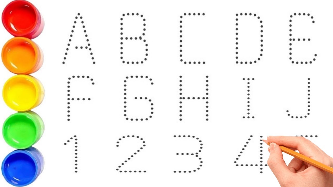 One two three, Alphabets song, ABC, ABCD, 123 Numbers, learn to count ...