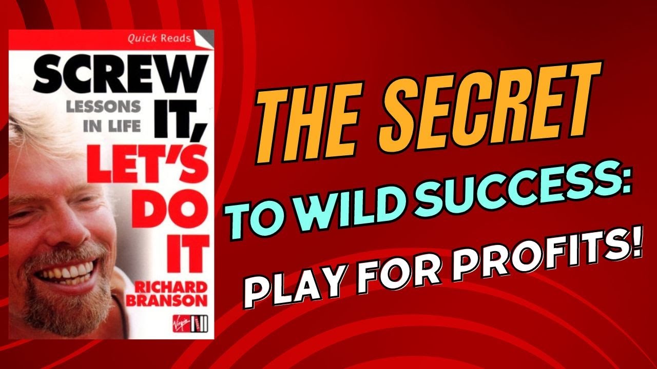 The Secret to Wild Success: Play for Profits! - YouTube