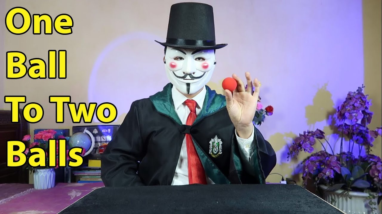 MTR 38 - One Ball To Two Balls | 5 Sponge Ball Magic Tricks Revealed ...