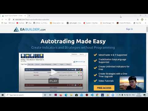 สร้าง Indicator EMA Cross RSI โดย EAbuilder - YouTube