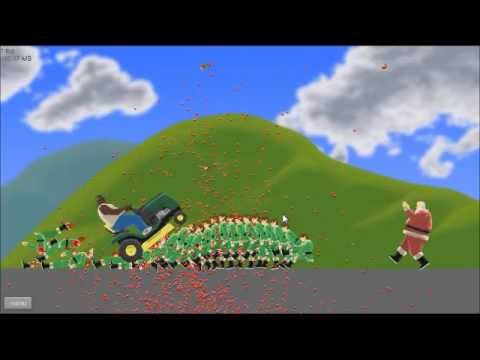 Happy wheels | Gameplay | Ep.2 Santa Claus is coming to town - YouTube