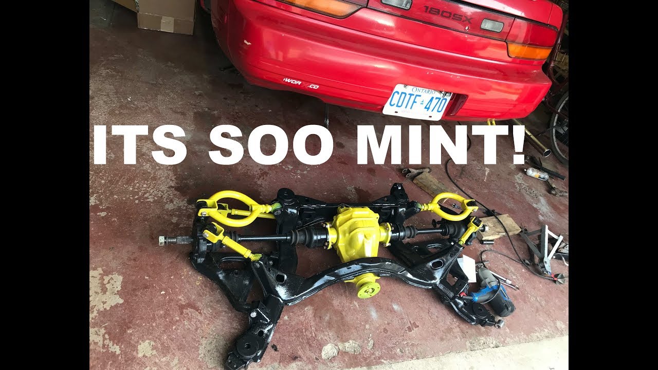 Painted 240sx Rear Subframe