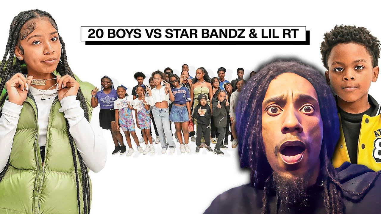 Guappo's Jaw-Dropping Reaction to Lil Rt and StarBandz 20 vs 1! - YouTube