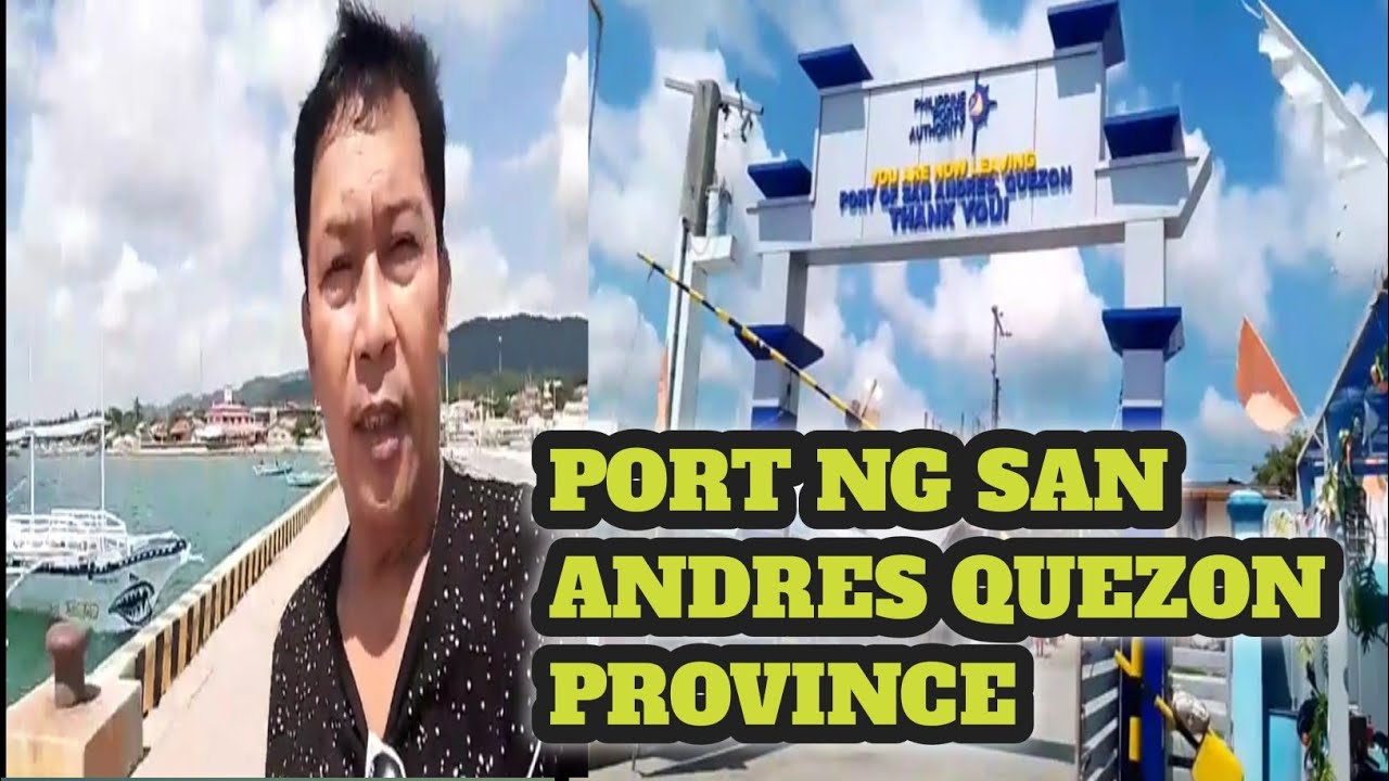 beautiful port San Andres Quezon province - YouTube