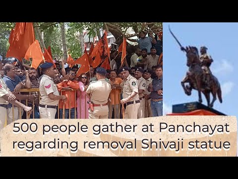 Calangute:- 500 People gathered against Panchayat order on removal of ...
