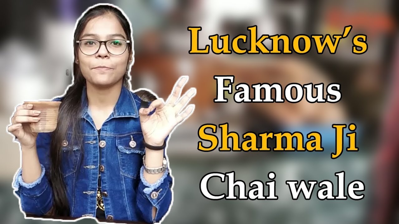 Sharma Ji Tea Stall at Hazratganj // Lucknow Famous Tea Stall // Sharma ...