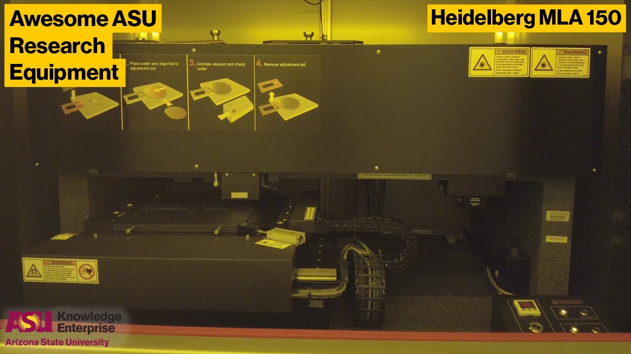 ASU Core Facilities Equipment Showcase: Heidelberg MLA 150 - YouTube