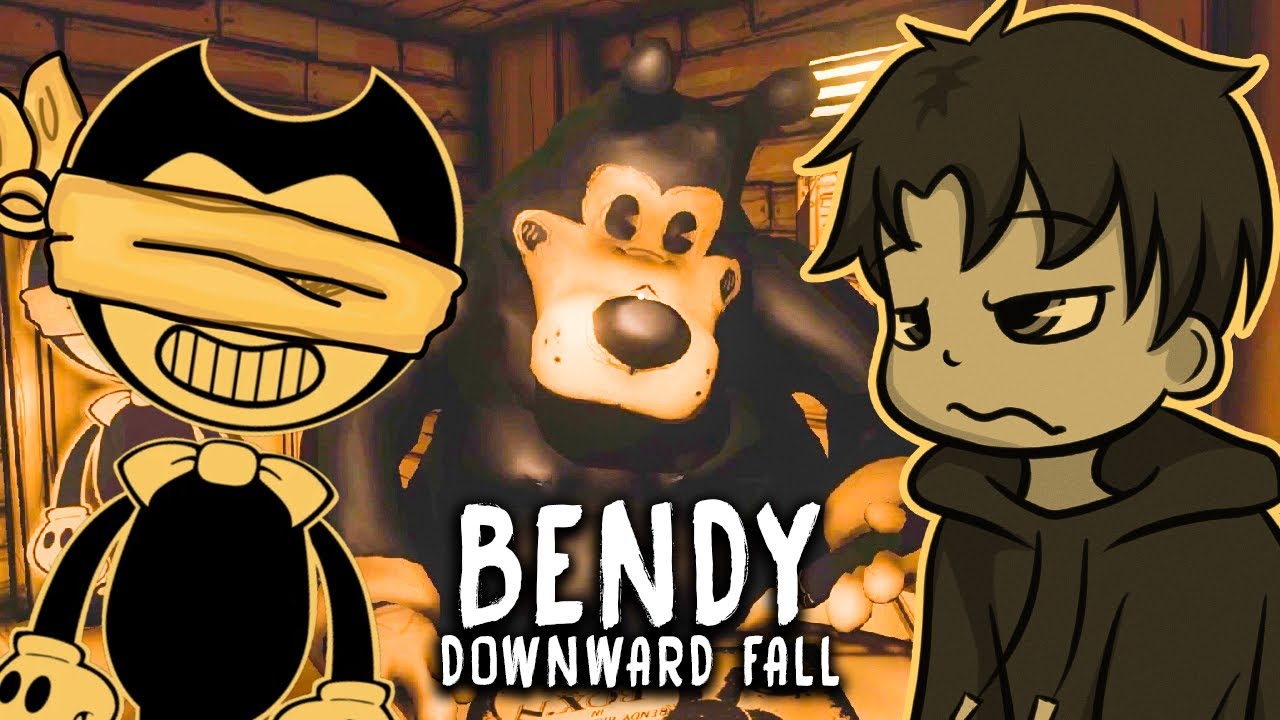 BENDY Z OPASKĄ NA OCZY I FETTY 🖤 BENDY AND THE INK MACHINE: DOWNWARD ...