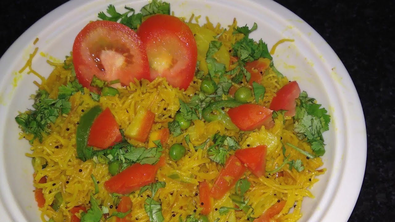 Easy Breakfast Recipe | Jave Pulao Recipe |Namkeen Sevaiyen|Namkeen ...