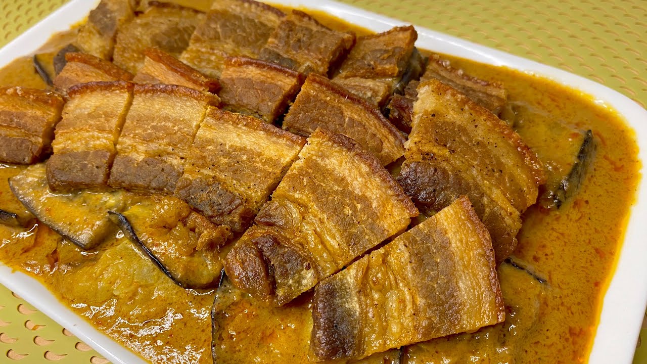Crispy Pork Belly Recipe | Chicharon recipe | Tóp mỡ - YouTube