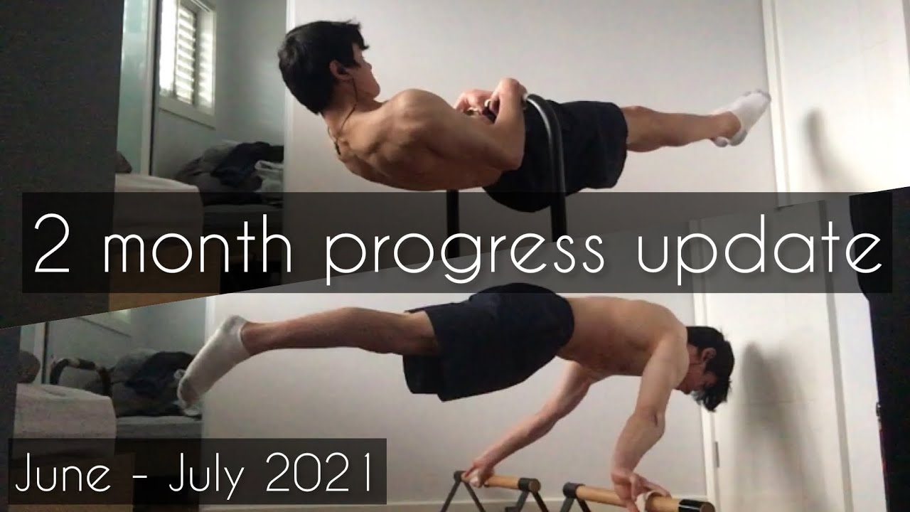 2 month planche progress update pt2 || June - July 2021 - YouTube