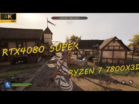 Chivalry 2 Coxwell Gameplay - RTX4080 SUPER Benchmark (4K) - YouTube