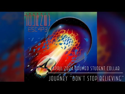 Journey “Don’t Stop Believing” Drum Cover - YouTube