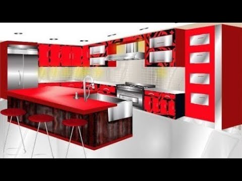 Adobe Illustrator | How to make kitchen design in adobe Illustrator ...