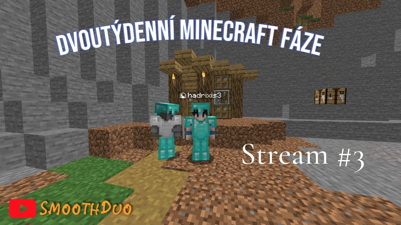Prozkoumávání Netheru, Dvoutýdenní Minecraft fáze, Stream #3 - YouTube