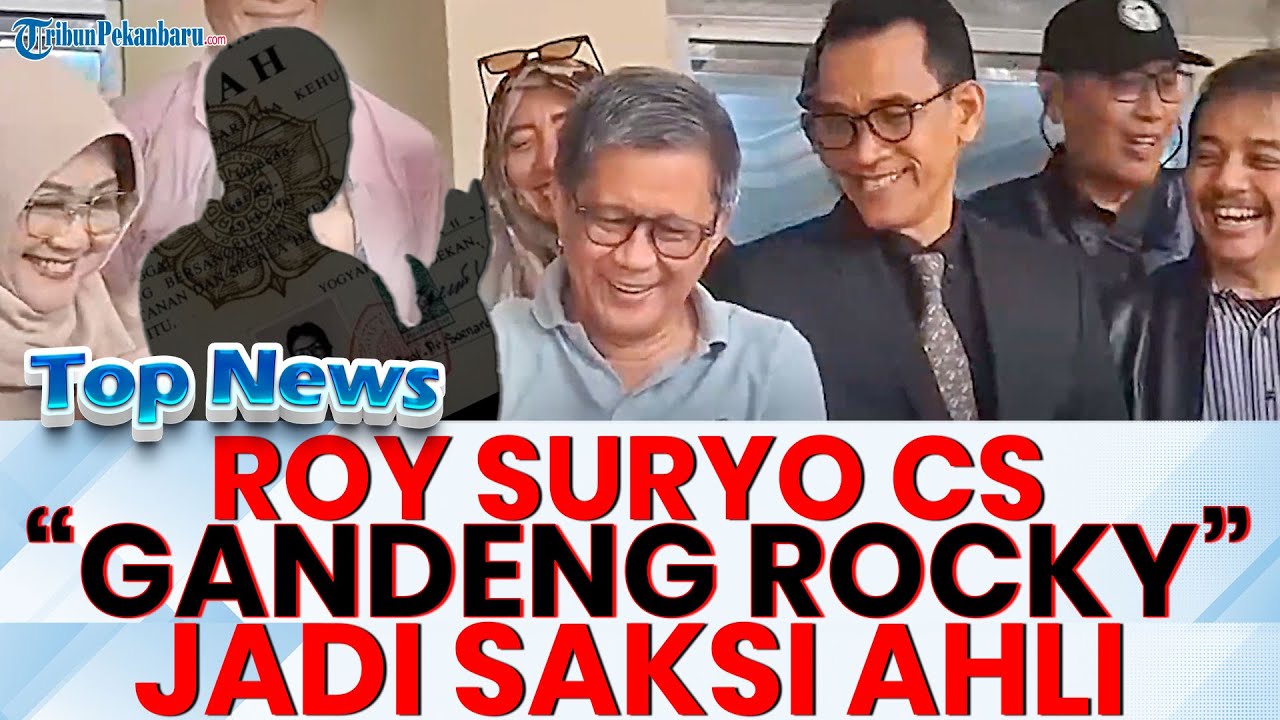 🔴 ROCKY GERUNG JALANI PEMERIKSAAN! Dihadirkan kubu Roy Suryo Cs sebagai ...