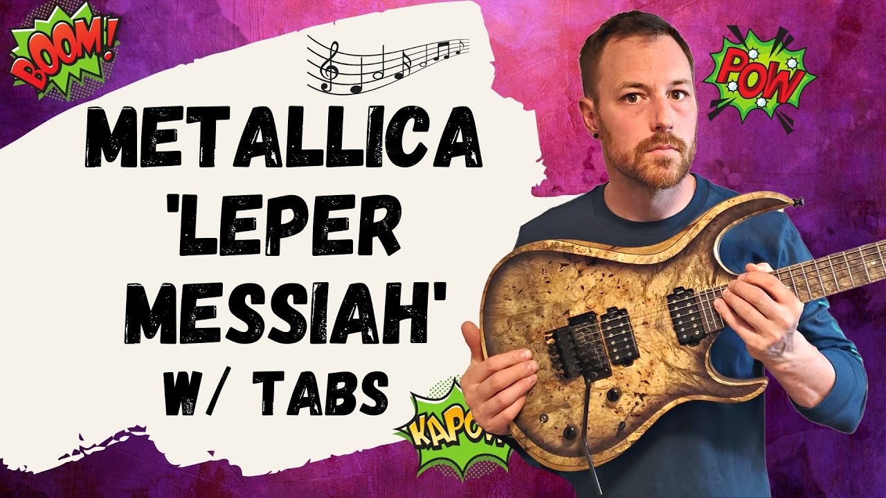 Metallica Leper Messiah Guitar Lesson + Tutorial - YouTube