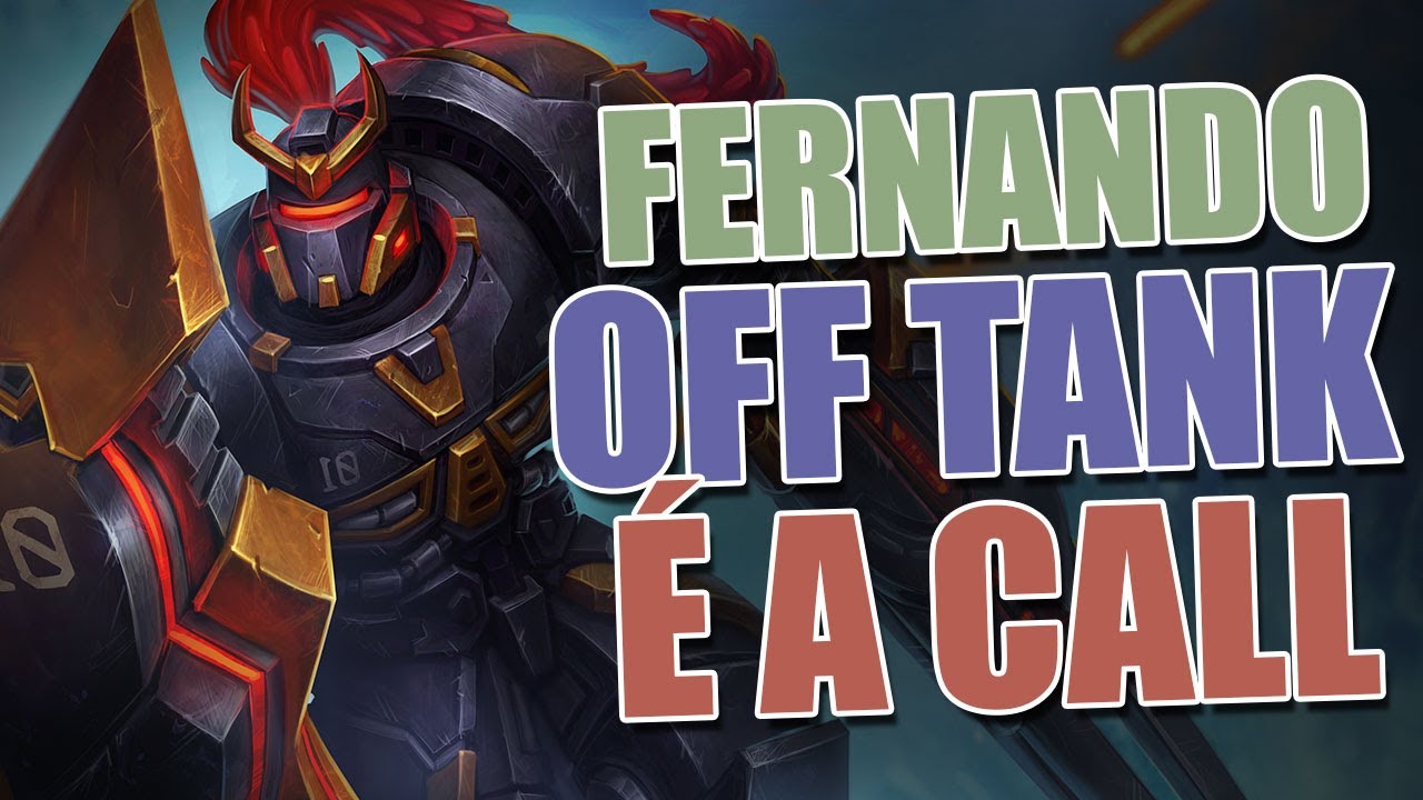 FERNANDO OFF TANK É A CALL - Paladins Ranked Gameplay - YouTube